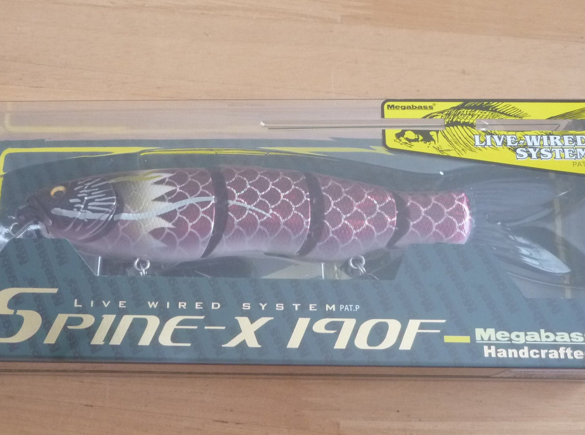Megabass SPINE-X 190F 2024 EXHIBITION Limited Color – blueseabass