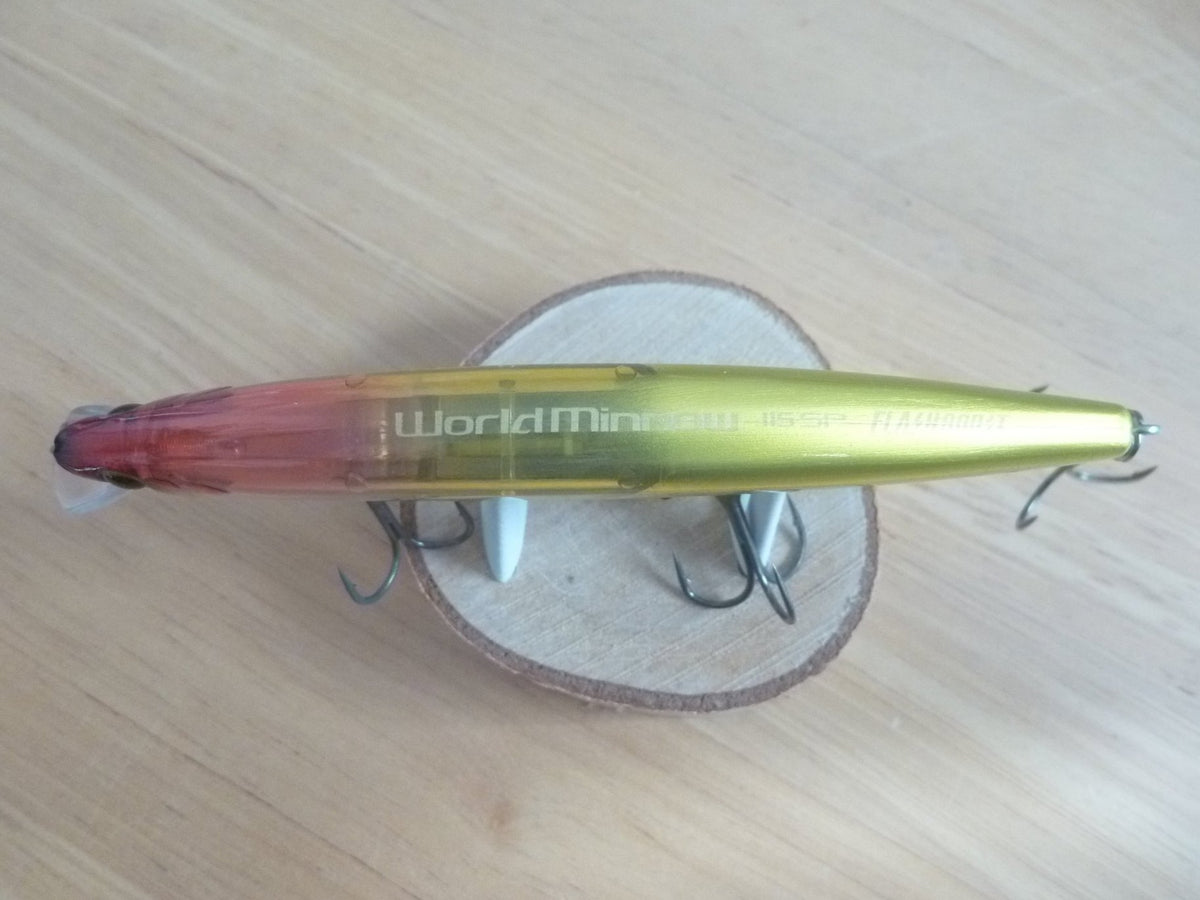 Shimano Bantam World Minnow 115SP FLASHBOOST – blueseabass