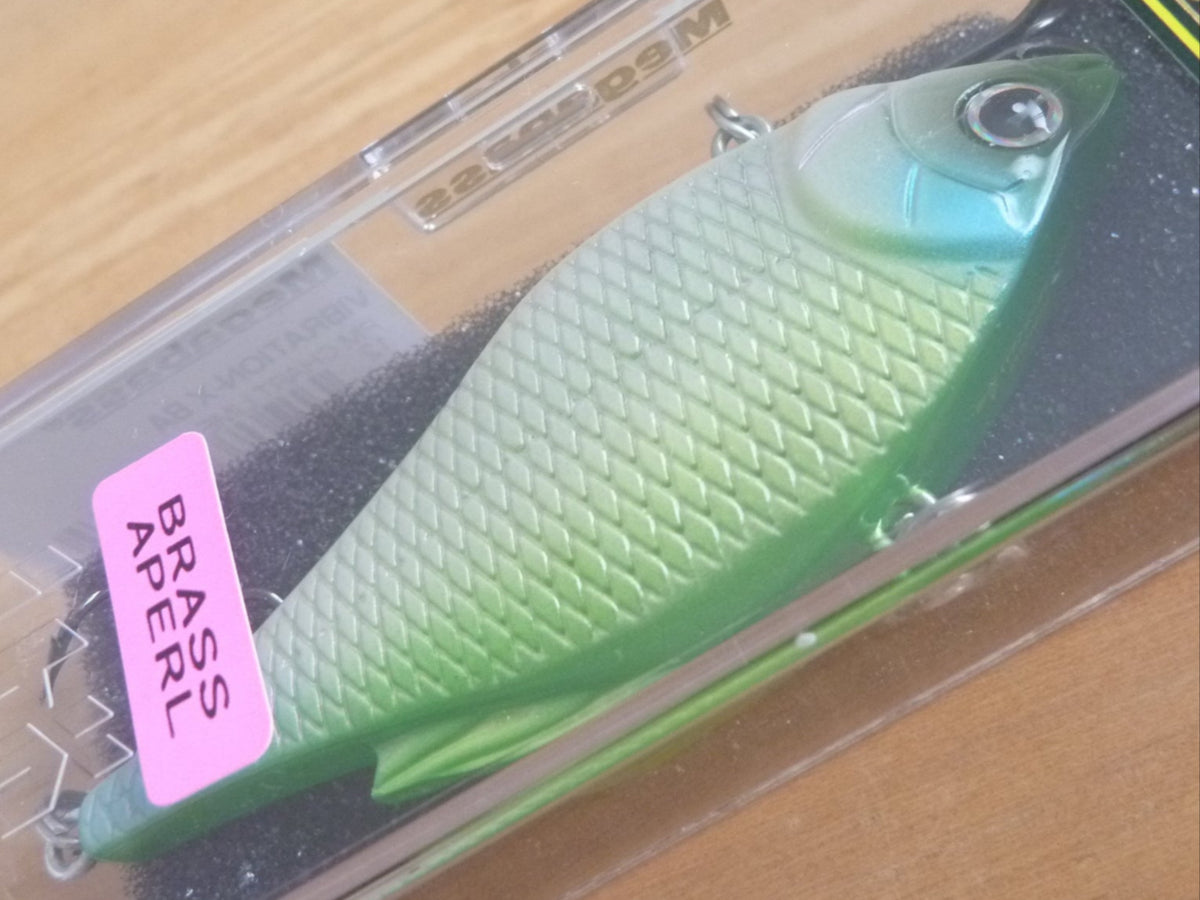 Megabass VIBRATION-X BRASS APPEAL – blueseabass